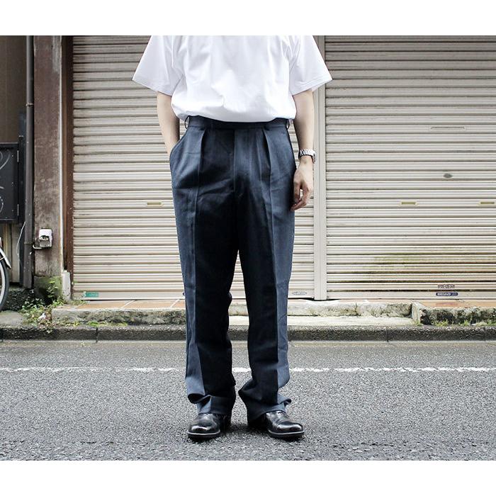 イギリス軍 ドレスパンツ ネイビー ウール No2 ドレストラウザーズ TROUSERS MANS RAF No.2 DRESS NAVY ...