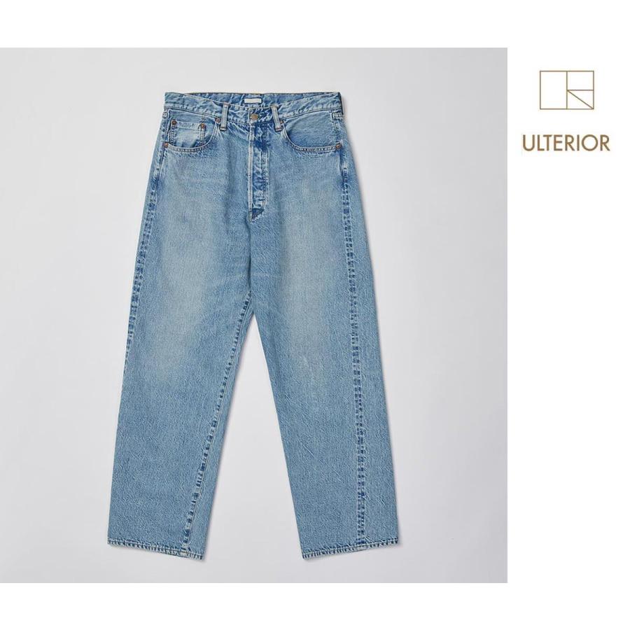 アルテリア ULTERIOR ヴィンテージ ウォッシュ セルヴィッチ デニム 5ポケット パンツ (UPJ05-LA246-B) : アンド ...