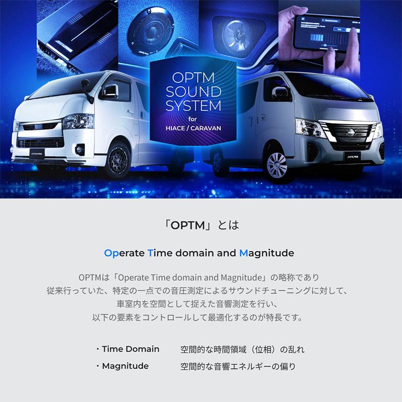 OPTM8-CV ALPINE アルパイン OPTMサウンドシステム 日産 26系キャラバン専用 5cmルーフスピーカー/ドアウーファー/8ch DSPアンプ : alpine-optm8cv ...