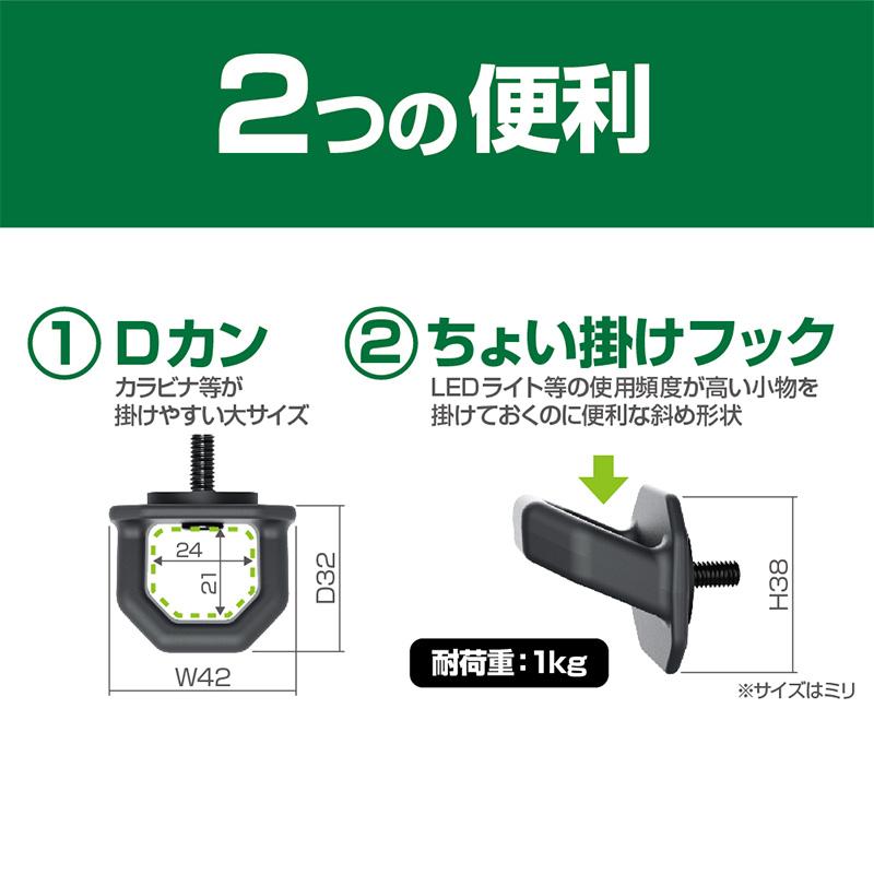星光産業 EE-233 EXEA エクセア ラゲッジカーゴフック スズキ ジムニー/ジムニーシエラ/ジムニーノマド専用 2個入 耐荷重1kg EE233 : アンドライブ - 通販 ...
