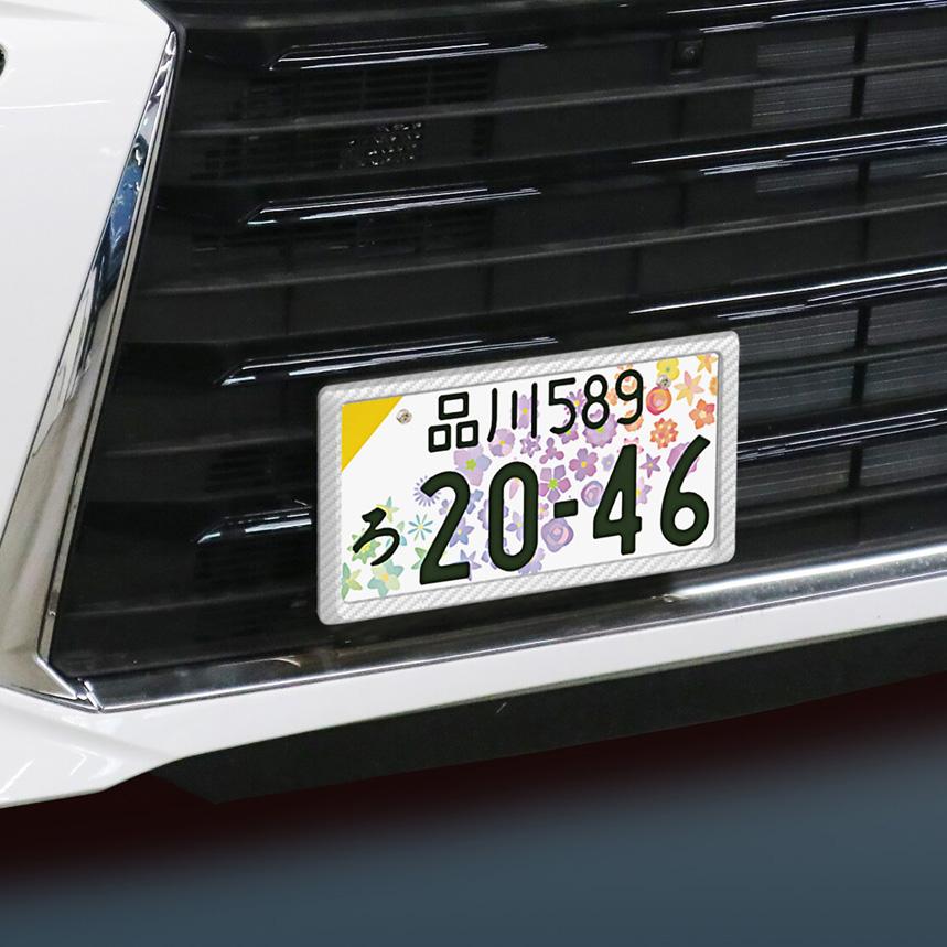 EX-220 星光産業 EXEA エクセア カーボンフレームセット ホワイト 軽自動車専用 ナンバープレート保護 樹脂製 : exea-ex220 : アンドライブ - 通販 - Yahoo ...