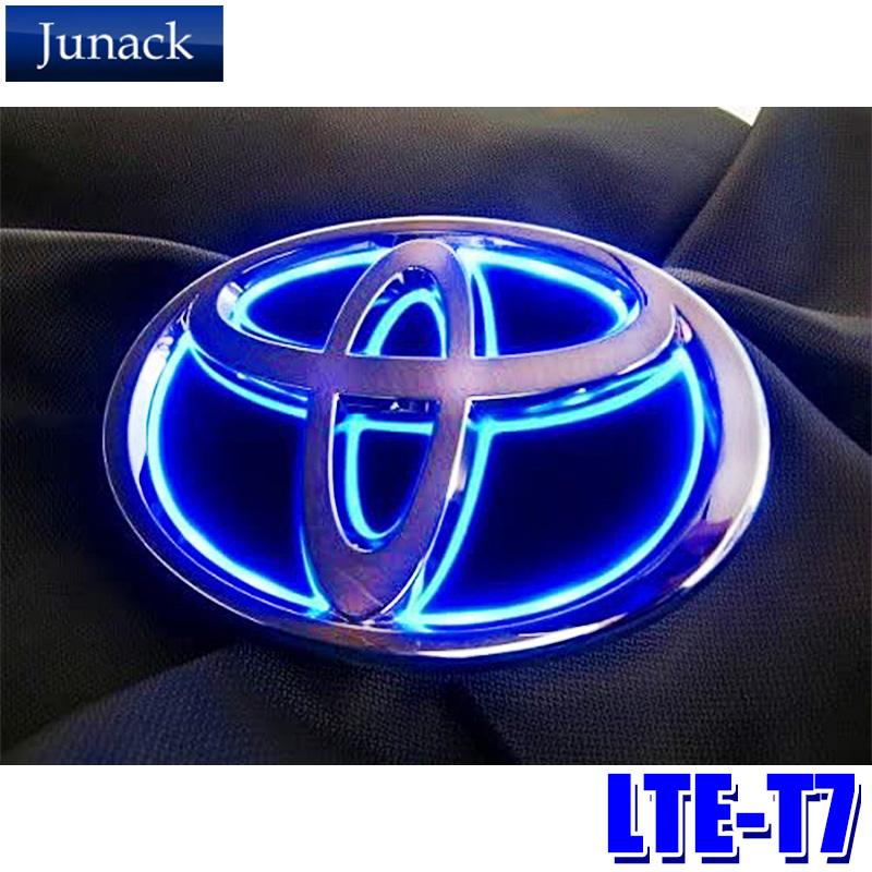 Junack LTE-T7 ジュナック LED Trans Emblem LEDトランスエンブレム スリムライン トヨタ車フロント/リア用 ライズ/ルーミー/タンク/90系ノア/ヴォクシー等 ...