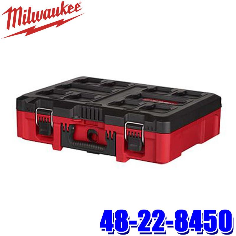 Milwaukee 48-22-8450 milwaukee ミルウォーキー PACKOUT ツールボックス Mサイズ/フォーム入り 防水 ...