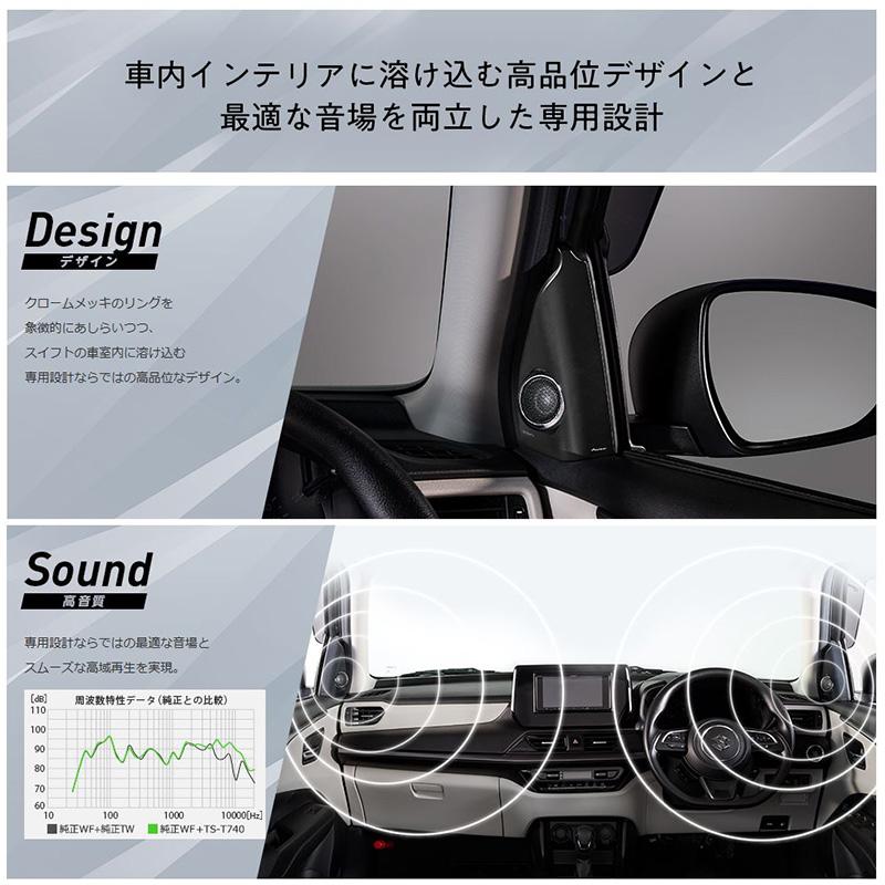 カロッツェリア UD-K309 pioneer パイオニア carrozzeria トゥイーター取付キット スズキ スイフト(R5/12〜)専用 : アンドライブ - 通販 - Yahoo ...