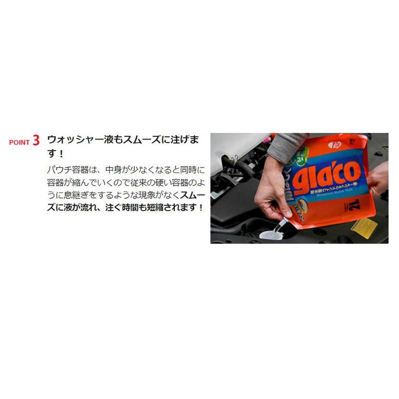 ソフト99 04121 SOFT99 ガラコウォッシャー パウチパック2L 2000ml ウォッシャー液 自動車用 シリコーン系撥水コーティング (沖縄・離島 配送不可) : アンドライブ ...
