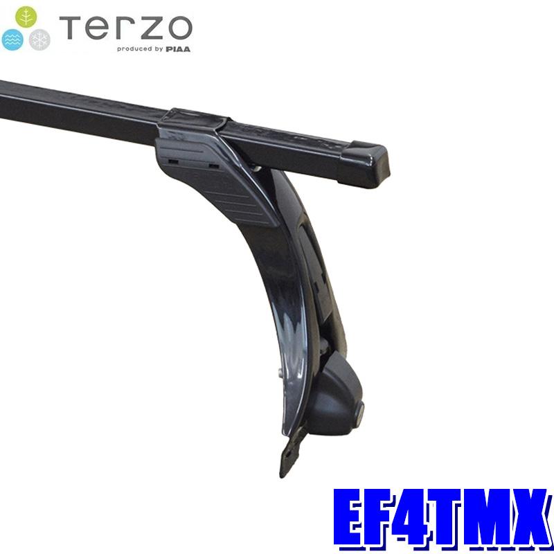 TERZO EF4TMX テルッツオ テルッツォ ベースフット/スクエアバーレインモール専用フットセット(ミドルタイプ) 4個入 ミドルルーフ専用 汎用ホルダー付 : アンドライブ - 通販 ...