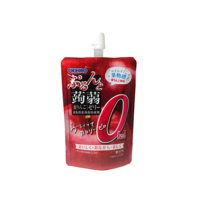 ORIHIRO（オリヒロ） ぷるんと蒟蒻ゼリー カロリーゼロ 蜜りんご 130g こんにゃくゼリー : 自然派美容&食品 アンドエスエイチ ...