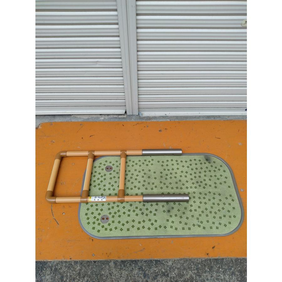 KM-24-0130-02 矢崎 たちあっぷCKA-02（マットあり）手すり3段 : アネット介護用品店 - 通販 - Yahoo!ショッピング