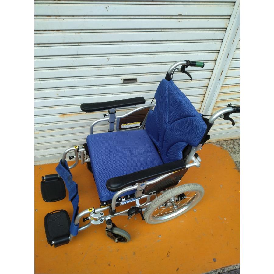 KM-25-0221-13 カワムラサイクル 簡易モジュール 介助式車椅子 KZ16-42 : アネット介護用品店 - 通販 - Yahoo!ショッピング