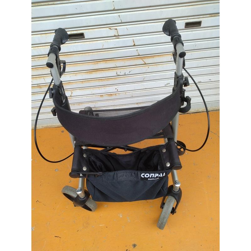 KM-25-0528-23 一部地域を除き送料無料 コンパル 歩行器 抑速ブレーキ付歩行車 CONPAL : アネット介護用品店 - 通販 - Yahoo!ショッピング