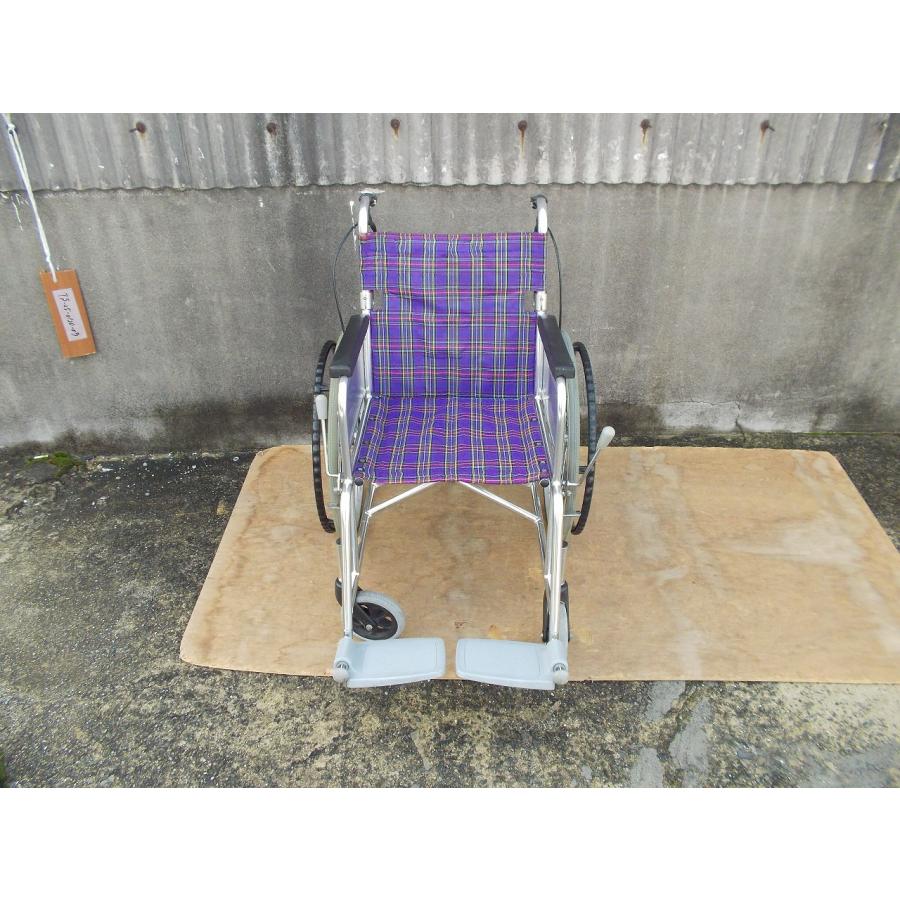 TS-25-0120-03 カワムラ自走式車椅子 KA102SB-40 : アネット介護用品店 - 通販 - Yahoo!ショッピング