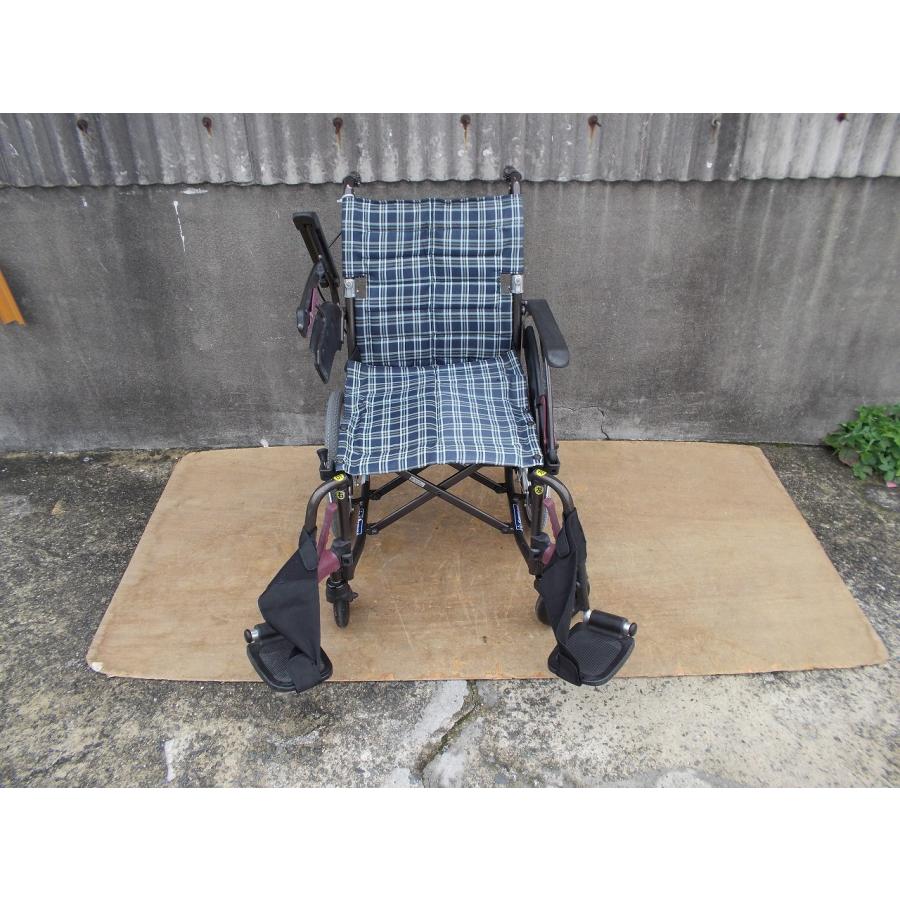 TS-25-0312-04 カワムラサイクル 介助用標準車いす WAVIT Plus ウェイビット プラス WAP16-42 : アネット介護用品店 - 通販 - Yahoo!ショッピング