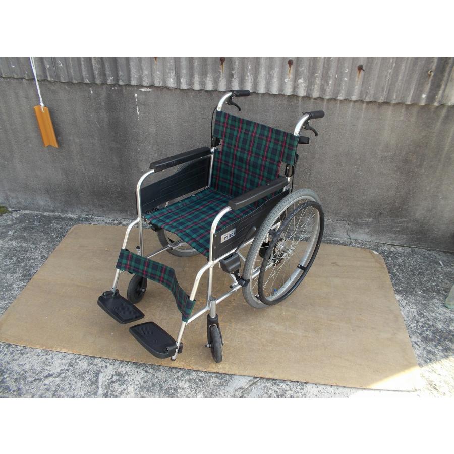 TS-25-0408-01 ミキ アルミ自走式車いす M-1シリーズ MPN-43JD : アネット介護用品店 - 通販 - Yahoo!ショッピング