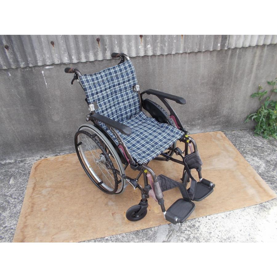 TS-25-0418-07 カワムラ自走式車椅子 WAVIT-Plus ウェイビットプラス WAP22-42S : アネット介護用品店 - 通販 - Yahoo!ショッピング