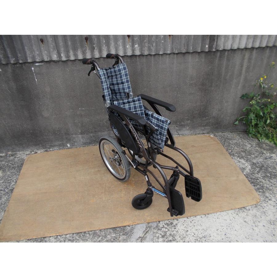 TS-25-0428-06 カワムラサイクル 介助用標準車いす WAVIT (ウェイビット) WA16-40 : アネット介護用品店 - 通販 - Yahoo!ショッピング