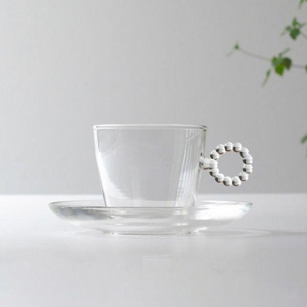 ハリオ Lanpwork Factory カップ＆ソーサー サークル N 200ml ティーカップ ガラス製 おしゃれ ギフト 贈り物 : 珈茶問屋アンジェ - 通販 - Yahoo!ショッピング