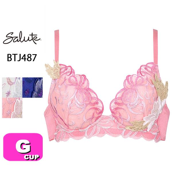 ワコール wacoal サルート salute BTJ487 87シリーズ ブラジャー 3/4カップ VIVA LINEブラ Gカップ :BTJ487G:インナーショップ アンジュ - 通販 ...