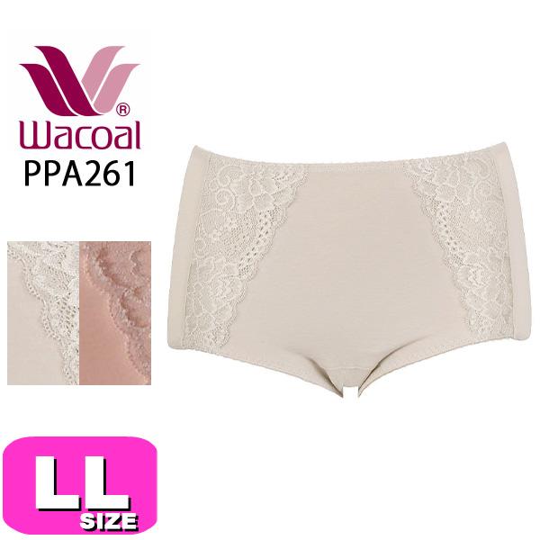ワコール wacoal メール便発送可 PPA261 ショーツ 防水シート付き ノーマル スタンダード 綿混 軽失禁 コンフォートサイズ LLサイズ WB :PPA261LL:インナーショップ ...