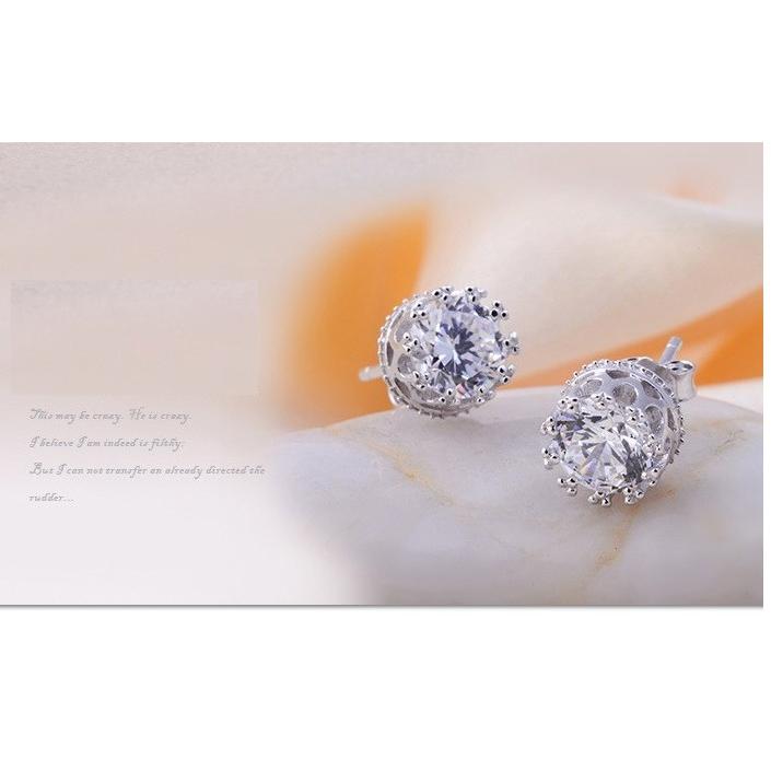 ピアス 金属アレルギー対応 つけっぱなし 18k アレルギー対応 レディース シルバー925 ティアラ スタッド : アンジェラネットピアス ...