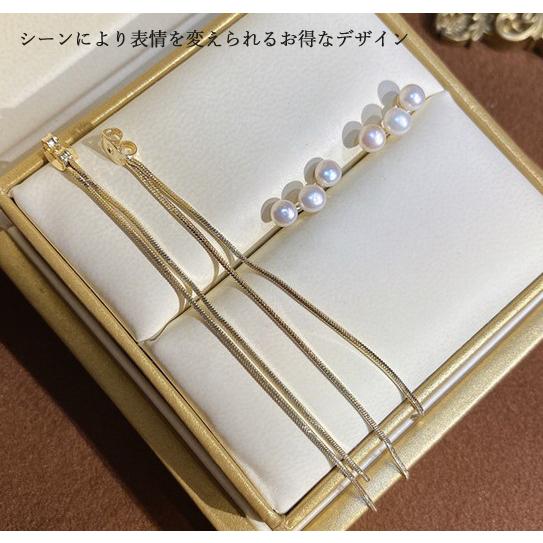 ピアス アレルギー対応 18金 レディース 18k つけっぱなし 金属アレルギー対応 小さい シルバー925 パールピアス ゴールド 2連 : アンジェラネットピアス - 通販 - Yahoo ...