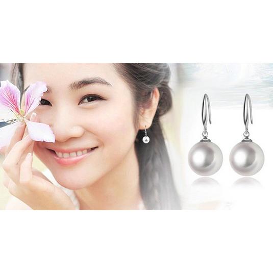 ピアス レディース パールピアス パール フック 結婚式 卒業式 8mm 10mm ロング シルバー925 両耳2個セットピアス アレルギー ...