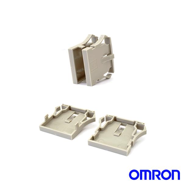オムロン（OMRON） A7P-M (ライトグレー) スイッチユニット用取りつけ板(1対) (ワンタッチパネル取りつけ用) NN ...