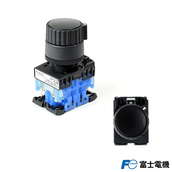 富士電機 AR22S2R-20B 押ボタンスイッチ AR・DR22シリーズ 黒 NN :ar22s2r-20b:ANGEL HAM SHOP ...