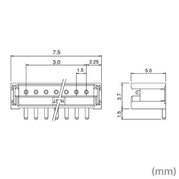 日本圧着端子製造(JST) B3B-ZR-SM4-TF(LF)(SN) 1個 表面実装タイプベース付ピン トップ型 3極 NN : ANGEL HAM SHOP JAPAN - 通販 ...