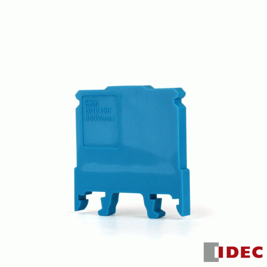 IDEC(アイデック/和泉電機) BNE15E-IS エンドプレート 明青色 端子台(防爆構造)シリーズ NN : ANGEL HAM ...