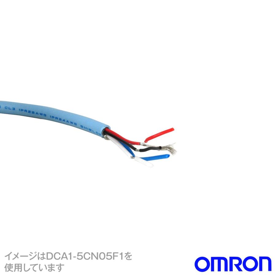 オムロン（OMRON） DCA1-5CN05F1 シールド型ケーブル付コネクタ (片側ケーブル付コネクタ(ソケット)) (5m) NN ...