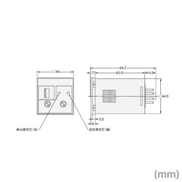 オムロン（OMRON） E2C-AK4A アンプ分離近接センサー(端子台タイプ) NN : ANGEL HAM SHOP JAPAN - 通販 - Yahoo!ショッピング