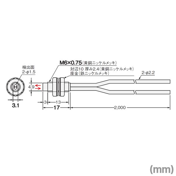 オムロン（OMRON） E32-D51 ファイバユニットE32 (耐熱150℃ ・反射形) ファイバ長2m NN : ANGEL HAM SHOP JAPAN - 通販 - Yahoo!ショッピング