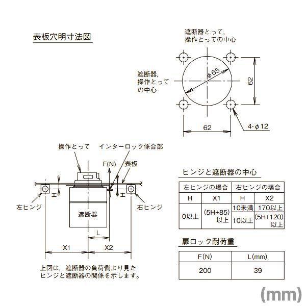 三菱電機 F-03SV LF DR F形操作とって ブレーカマウントタイプ NN : ANGEL HAM SHOP JAPAN - 通販 - Yahoo!ショッピング