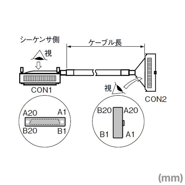 三菱電機（MITSUBISHI ELECTRIC） 三菱電機エンジニアリング(MEE) FA-CBL10FMV 接続ケーブル (MELSEC ...