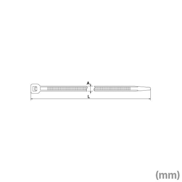 取寄 ヘラマンタイトン MCTS200-BLU インシュロック メタルコンテントタイ (100本セット) (変性66ナイロン・鉄系成分製) (青色) SN :mcts200-blu:ANGEL ...