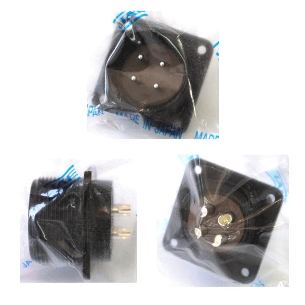 日本航空電子 N/MS3102A20-4P N/MSシリーズ パネル取付レセプタクル NN : ANGEL HAM SHOP JAPAN - 通販 - Yahoo!ショッピング