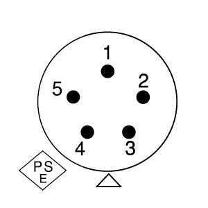 七星科学研究所 NCS-405-R(NCS405R) メタルコネクタ 40φ 5極 オス 正芯 メタコン NN : ANGEL HAM ...