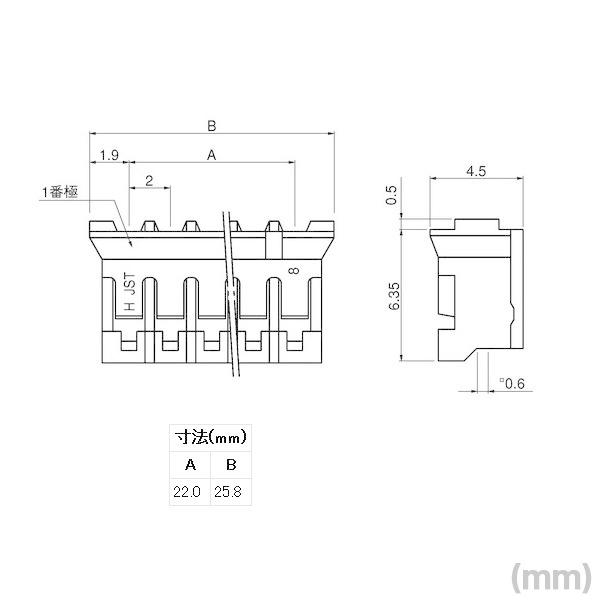 日本圧着端子製造(JST) PHR-12 PHシリーズ ハウジング (12極) 1000個 SN : ANGEL HAM SHOP JAPAN ...