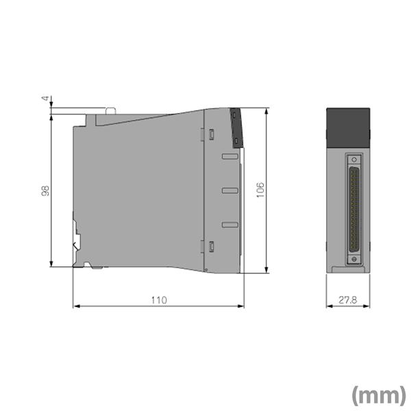三菱電機 RY41PT1P MELSEC iQ-Rシリーズ トランジスタ出力ユニット (ソースタイプ) (出力点数: 32点) (定格負荷電圧 ...
