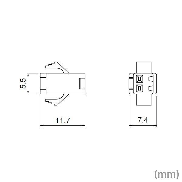 日本圧着端子製造(JST) SMP-02V-NC 10個 プラグハウジング 2極 NN : ANGEL HAM SHOP JAPAN - 通販 - Yahoo!ショッピング