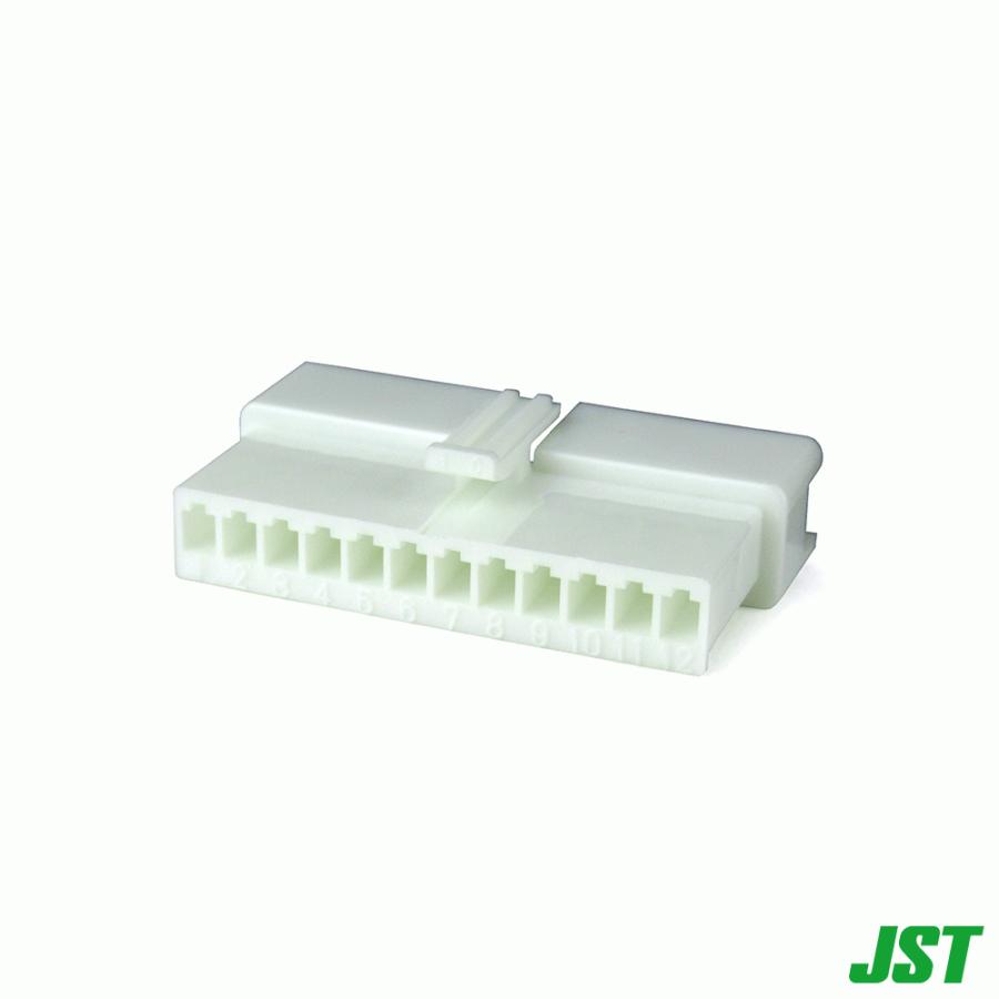 日本圧着端子製造(JST) SMR-12V-N 10個 リセプタクルハウジング 12極 NN : ANGEL HAM SHOP JAPAN - 通販 - Yahoo!ショッピング