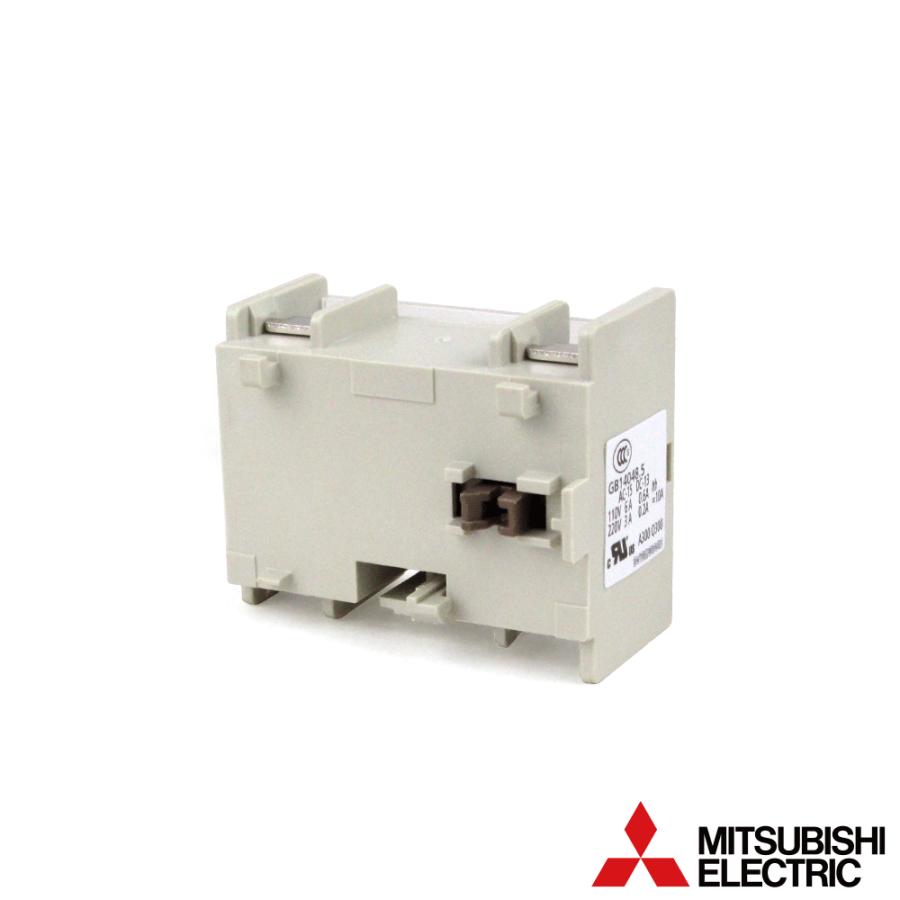 三菱電機（MITSUBISHI ELECTRIC） UQ-AX2 補助接点ユニット 高感度コンタクタ用ヘッドオン形 2接点構成 NN ...