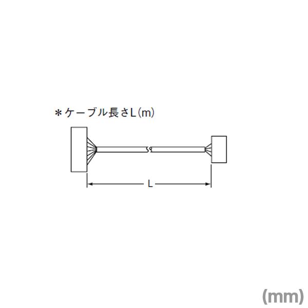オムロン（OMRON） XW2Z-100B-R1 (コネクタ端子台変換ユニット専用接続ケーブル) (1.0m) NN : ANGEL HAM ...