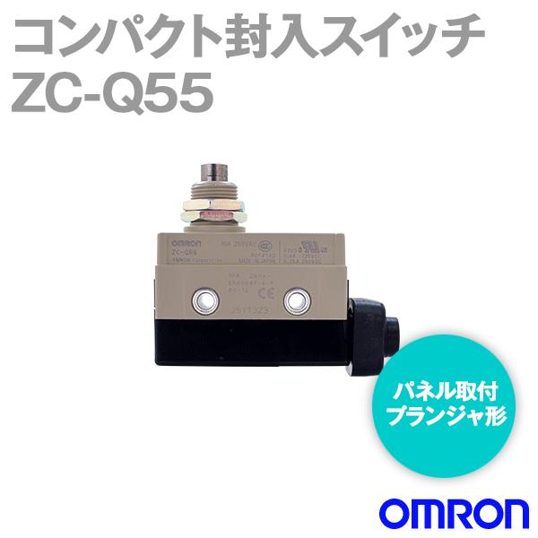 オムロン オムロン(OMRON) ZC-Q55 コンパクト封入スイッチZCシリーズ (パネル取りつけローラ・プランジャ形) NN ...