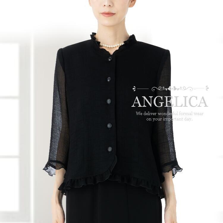 日本製 大人の女性のための オールシーズン フォーマル ブラウス 単品