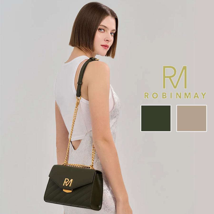 保証付 返品OK 正規品 ROBINMAY ロビンメイ C338 沈睡貝兒斜背包 レディース RM レザー リッチ キルティング チェーンショルダーバッグ 2way バック 鞄 ...