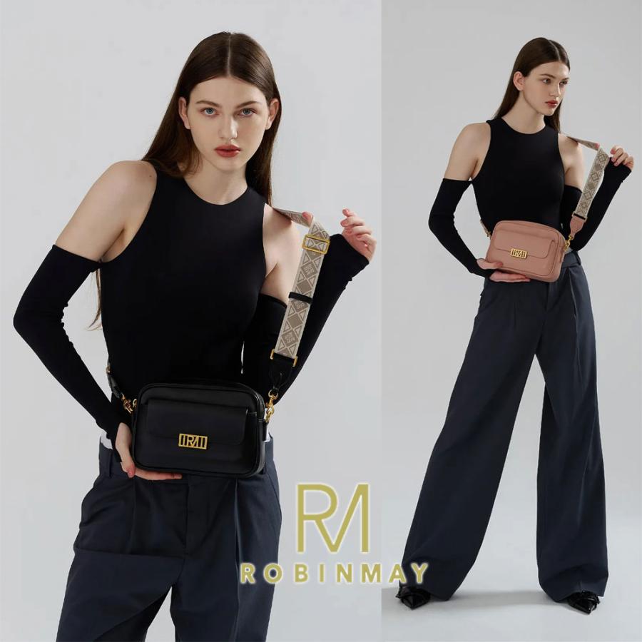 保証付 返品OK 正規品 ROBINMAY ロビンメイ C298 レディース ジャガードショルダー スクエアバッグ カードケース付 ポーチ メッセンジャー ナナメ掛け : ANGELINA ...