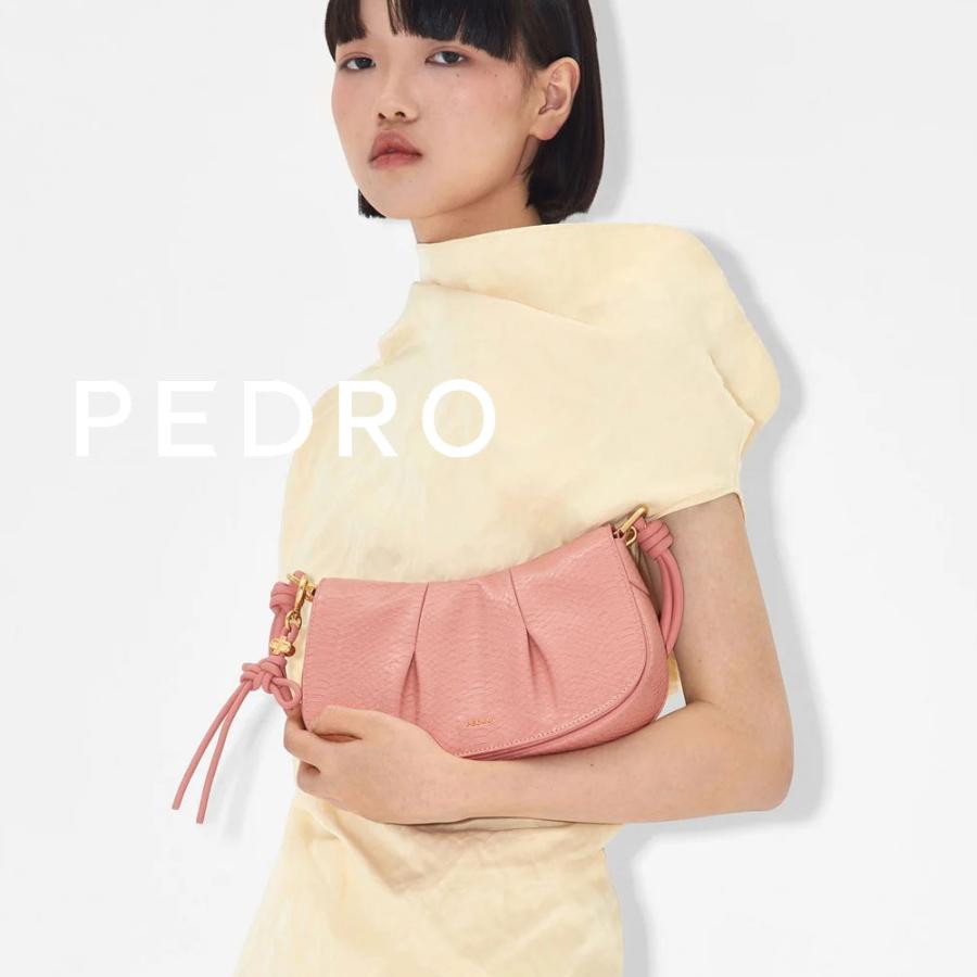 保証付 返品OK 日本 正規品 日本未入荷ブランド PEDRO ペドロ PW2-75210177 ロゴ Liora Shoulder Bag ...