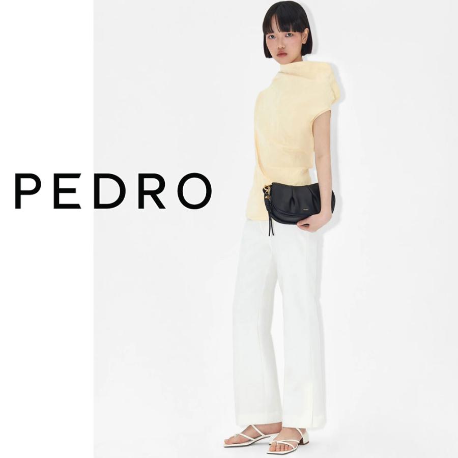 保証付 返品OK 日本 正規品 日本未入荷ブランド PEDRO ペドロ PW2-75210177 ロゴ Liora Shoulder Bag ...