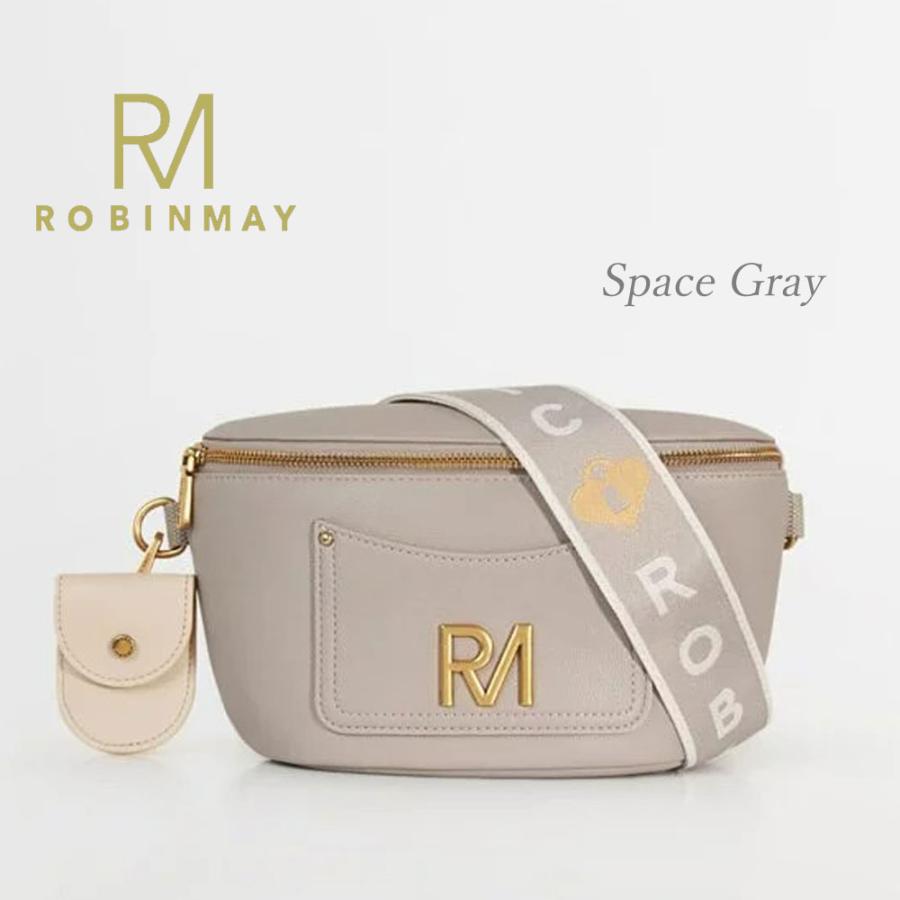 保証付 返品OK 正規品 2025 ROBINMAY ロビンメイ I033 レディース RMロゴ ジャガードロゴ刺繍ショルダー ナナメショルダー サコッシュ ボディバッグ : ANGELINA ...